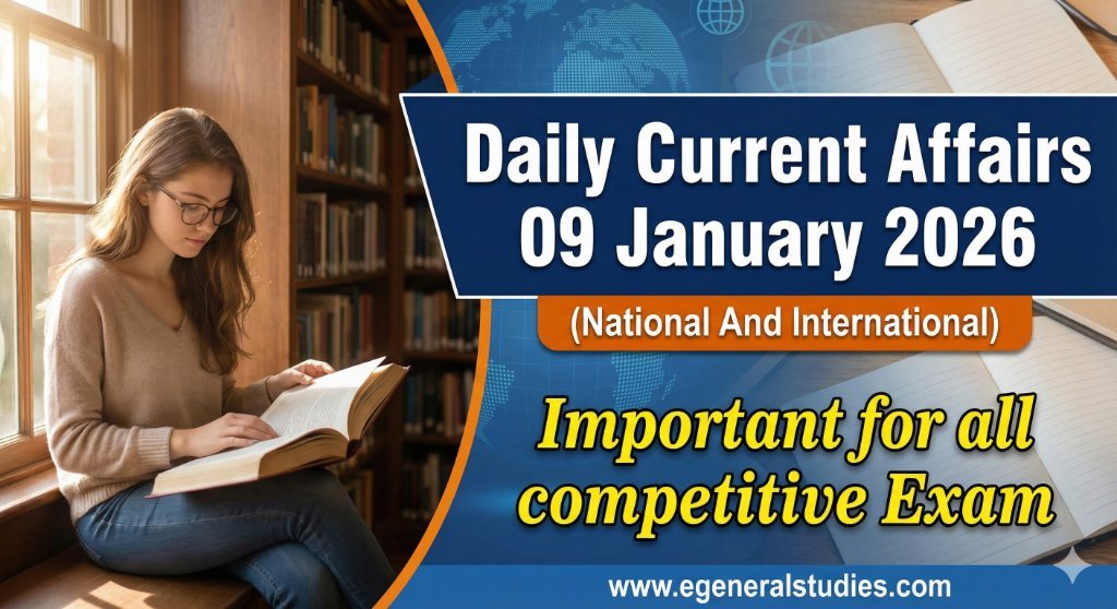 Daily Current Affairs (National And International) -09 January 2026 ...